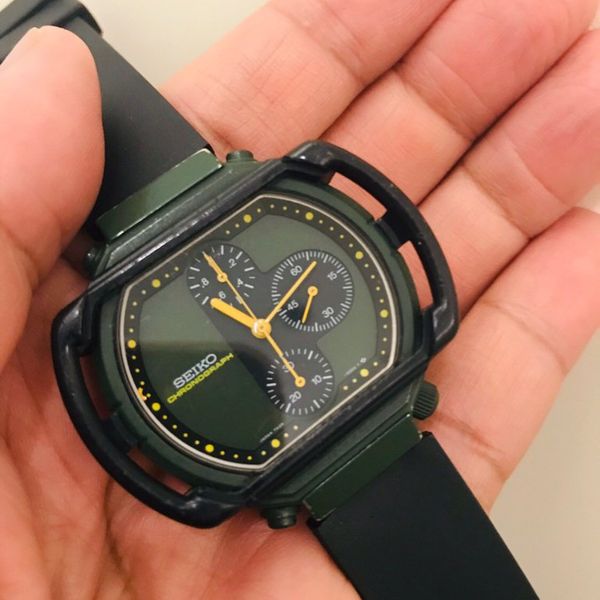 FS: SEIKO 7A28 - 500A GIUGIARO Motocross Speedmaster Chronograph ...