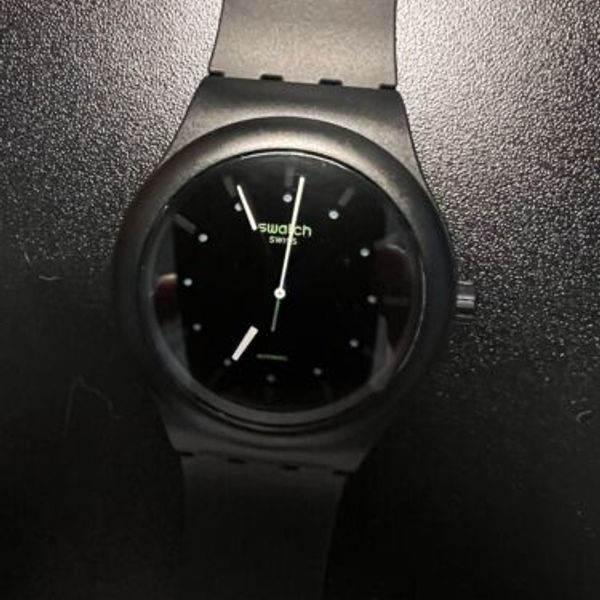 Swatch System51 Automatic SO30B400 Automatic Watch Black Dial ...