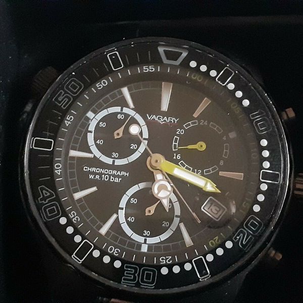Vagary by Citizen Chronograph 10 bar Japan Movement | WatchCharts UK