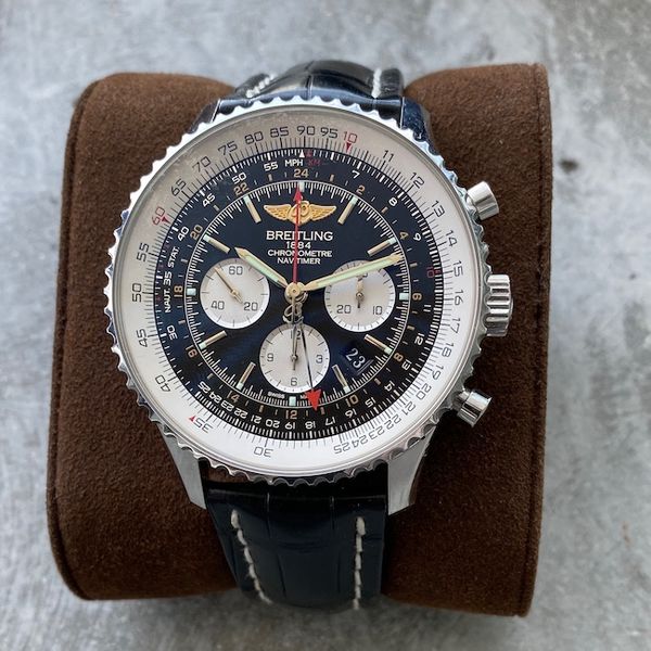FS: 46mm Breitling Navitimer Black Dial - Complete set | WatchCharts ...