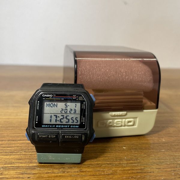 Casio EXW-50 Vintage with Box 611 Movement Watch Vintage Casio Box | WatchCharts Marketplace