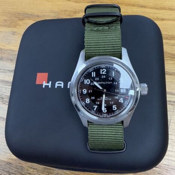 Hamilton Khaki Field Automatic Watch H704450 | WatchCharts Marketplace