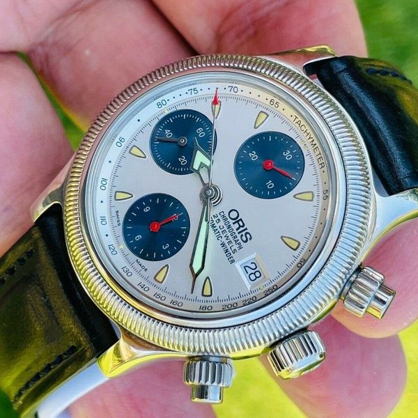 ORIS 7480 674 Big Crown Chronograph Automatic - Coin Edge Bezel 25 ...