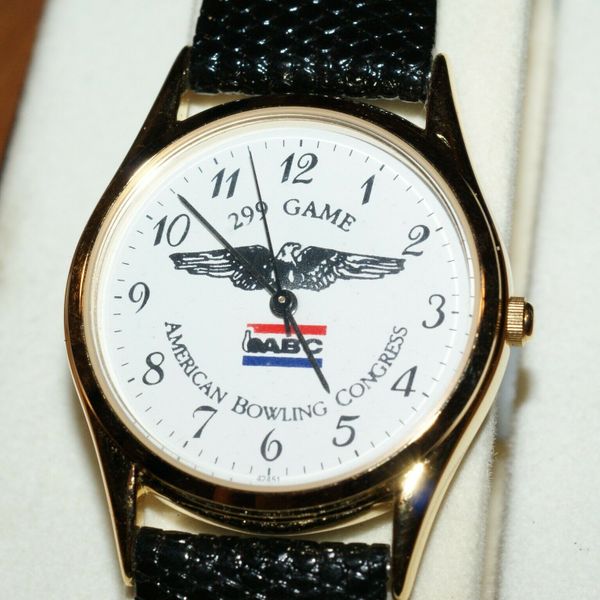 Vintage - Rare ABC 299 Game Award Bowling Watch, Caravelle by Bulova ...