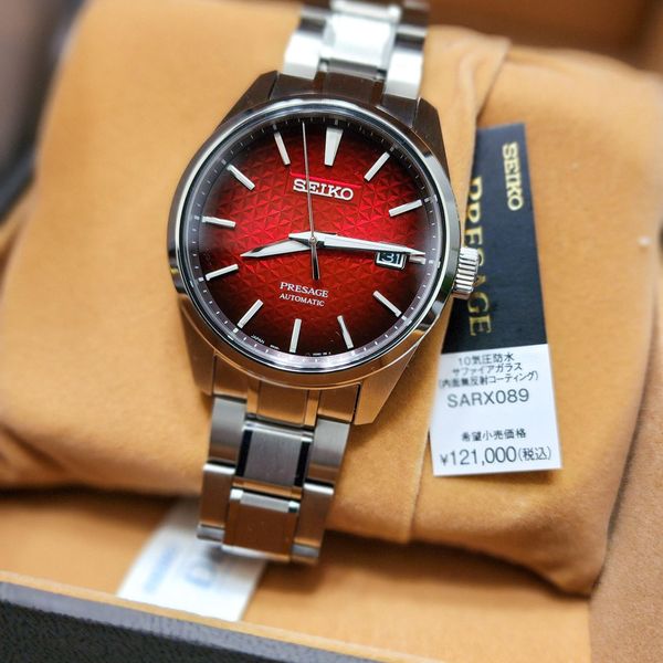 [WTS] Seiko Presage Sharp Edged Series SPB227 (red 39.3mm ...