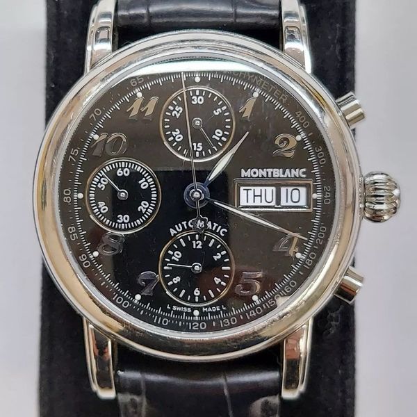 MONTBLANC MEISTERSTUCK 4810 501 AUTOMATIC CHRONOGRAPH WATCH - Boxed Set | WatchCharts Marketplace