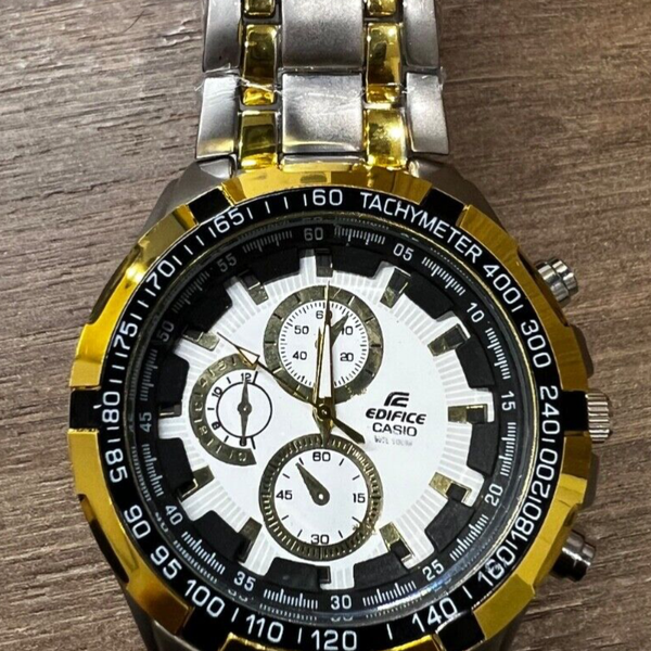 Casio Edifice Mens Watch | Designer | Full Size Chain | WatchCharts ...