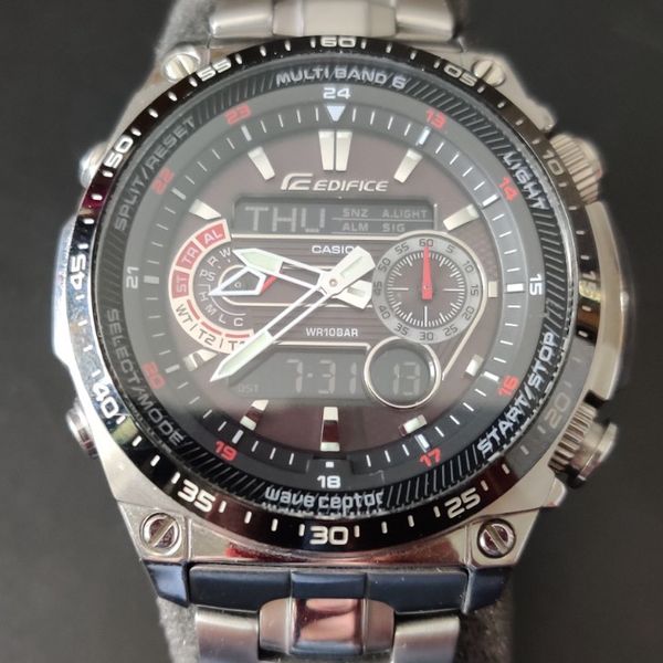 Casio Edifice ECW M300E Mod 5117 Wave Ceptor / Tough Solar ...