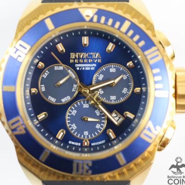 Invicta 1959 DIVER RESERVE Swiss Quartz Steel Case Men's Watch 25732 w ...