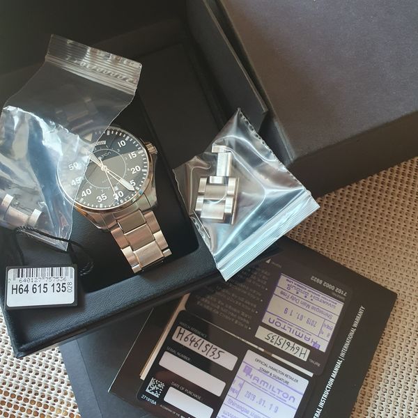 Hamilton Cooper Khaki Aviation Automatic Men's watch H64615135/34 ...