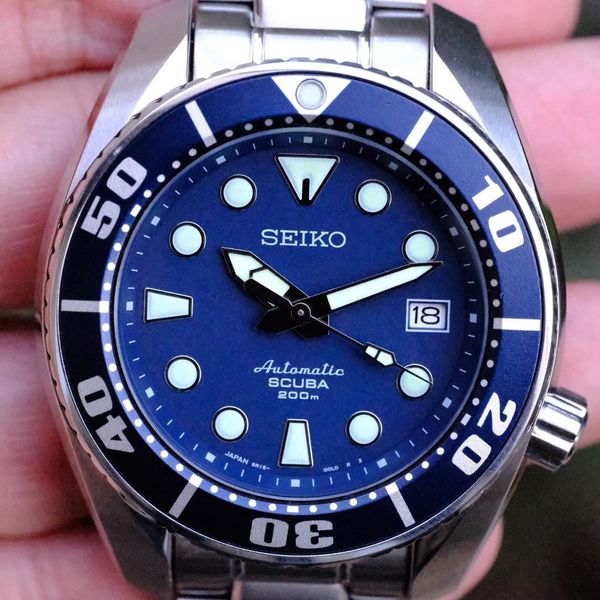 [WTS] PRICE DROP! Seiko “Blumo” Blue Sumo Ref SBDC003 Full Set Iconic ...
