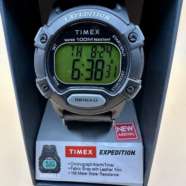 Timex Expedition Watch 39mm Indigo Sports watch 100 meter water ...