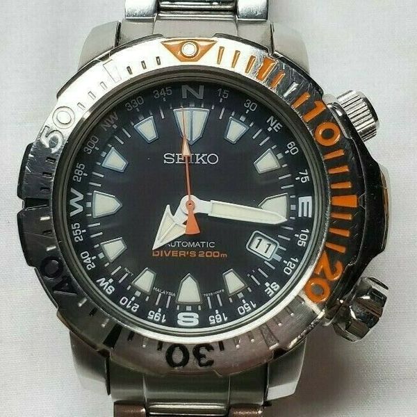 Seiko MONSTER Automatic Men's Watch SNM035 | WatchCharts