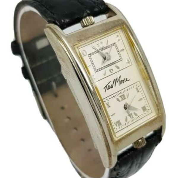 TAD MOORE GOLF DOUBLE DIAL GENTS WATCH **NEW BATTERY** A2 | WatchCharts ...