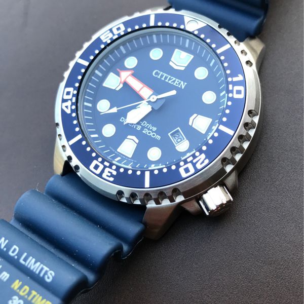 SOLD: CITIZEN PROMASTER PROFESSIONAL DIVER DARK BLUE DIAL | WatchCharts ...