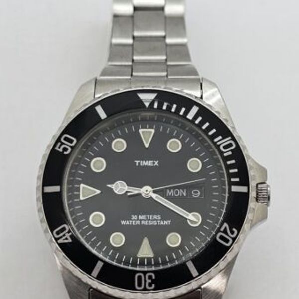 Timex Men's Dive Style Watch~ New Battery !! | WatchCharts Marketplace