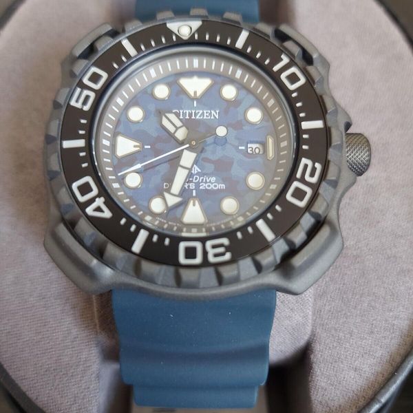 Citizen ProMaster Eco-Drive Diver BN0227-09L Super Titanium ...