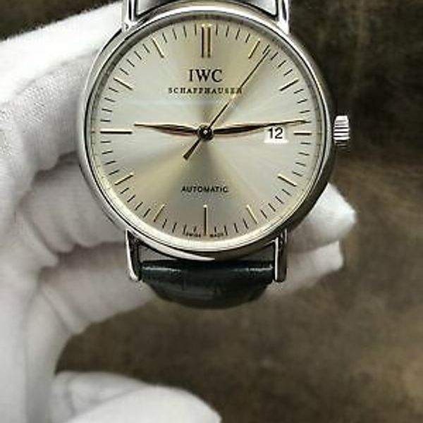 IWC Portofino IW356303 Silver Dial Automatic Men's Watch | WatchCharts