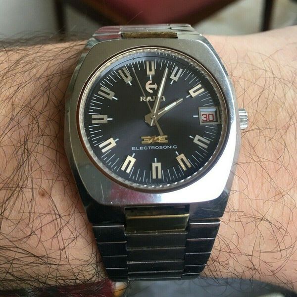 Rado Electrosonic Tuning Fork Diapason Mens Watch | WatchCharts