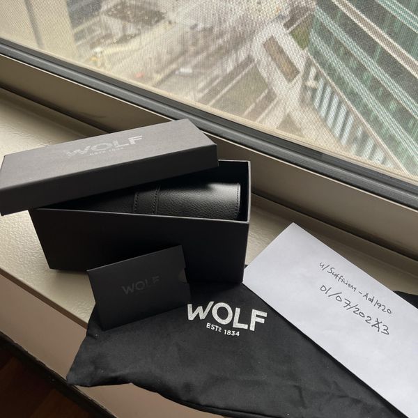 [WTS] WOLF Navigator Triple Watch Roll [50% OFF SALE] | WatchCharts ...