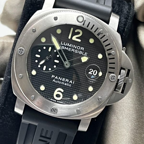 [WTS] Panerai Submersible PAM25 Titanium PAM00025 B&P | WatchCharts ...