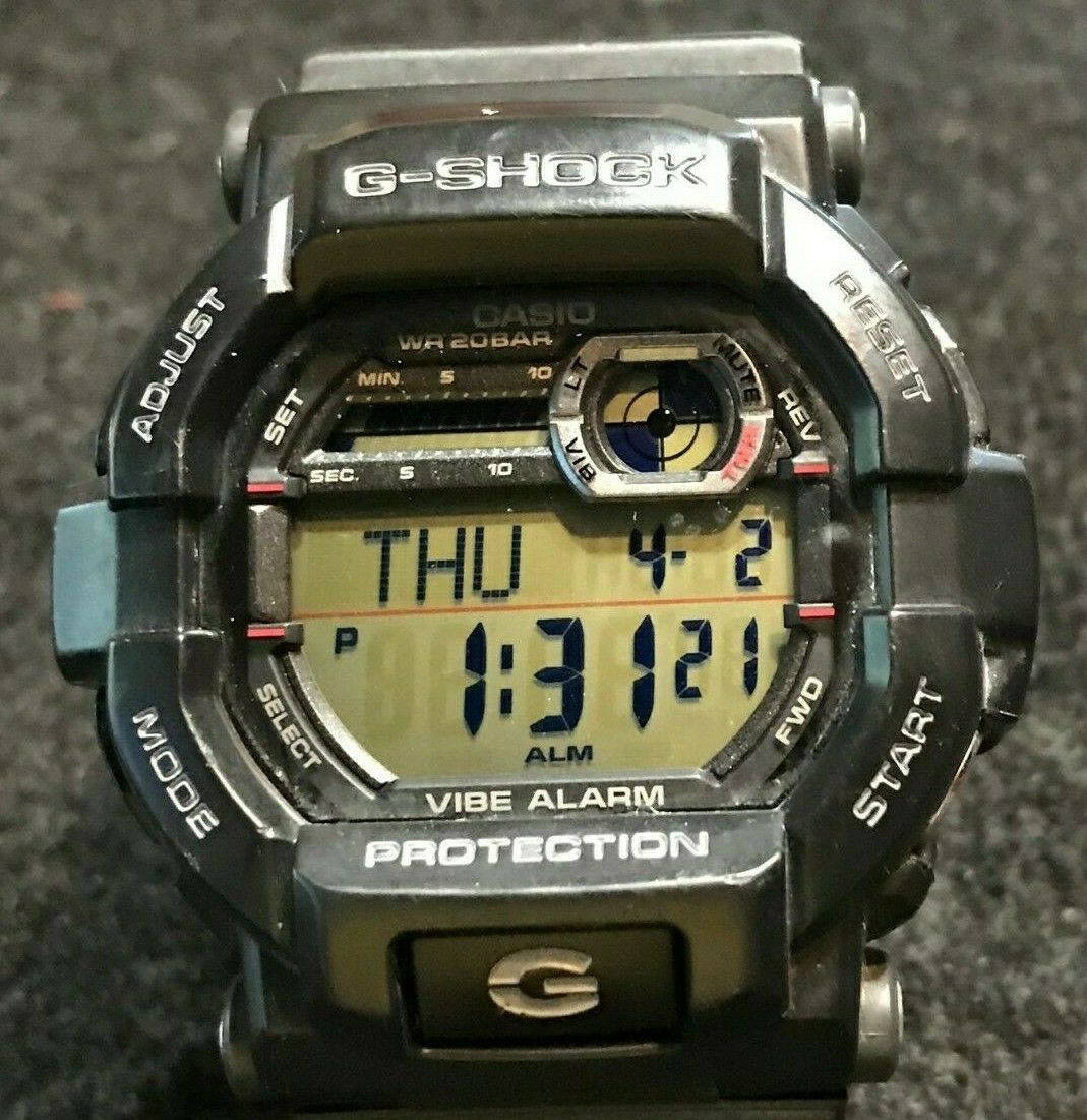 Mens Casio G Shock GD350-8WC Watch Resistant 200m Stainless Steel Back ...
