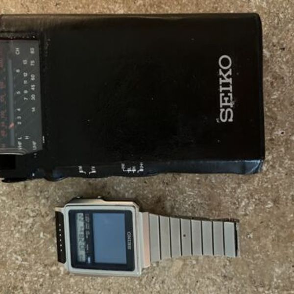 Vintage Seiko TV Watch T001-5019 Working | WatchCharts Marketplace