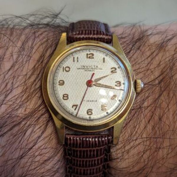 Stunning Vintage Mens Invicta 1940s Watch - Working | WatchCharts ...