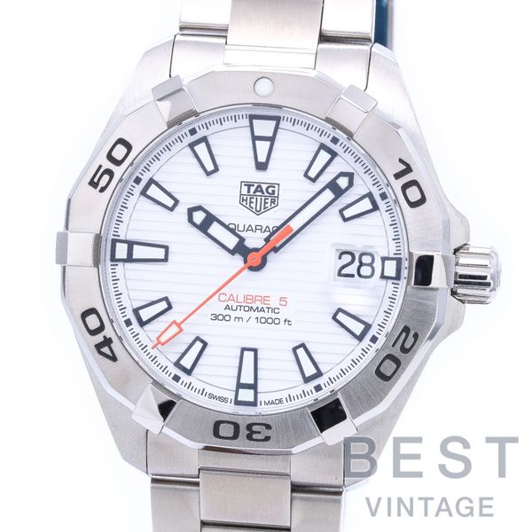 TAG HEUER [TAG HEUER] Aquaracer Caliber 5 WBD2111.BA0928 Men's White ...