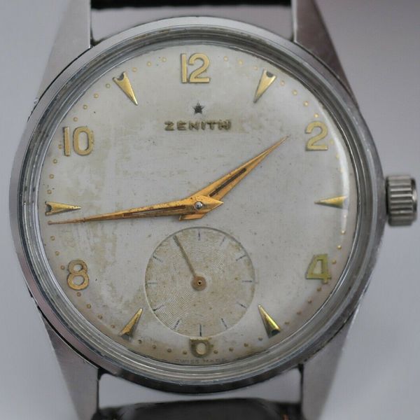 very nice old Vintage Zenith watch with sub second case nr 9172806 | WatchCharts