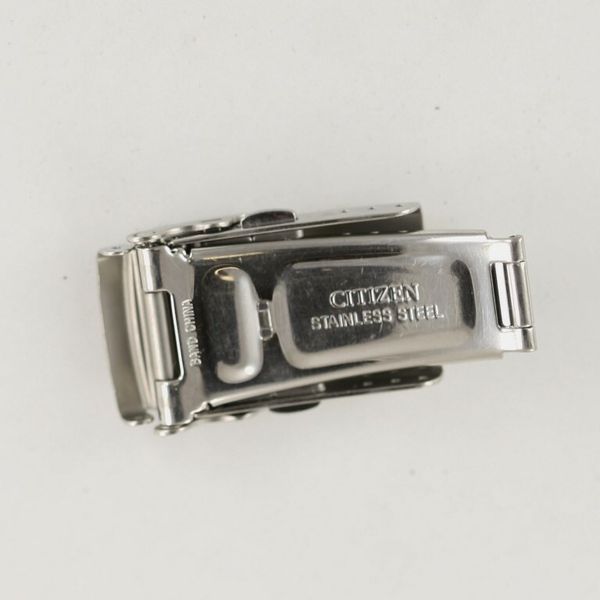Citizen Men Watch Buckle Clasp Silver Replace Parts Push Button Lock ...