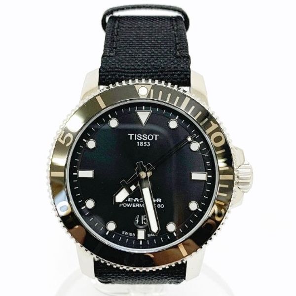 [Used] Tissot SEASTAR Seastar 1000 watch T120407A self-winding ...