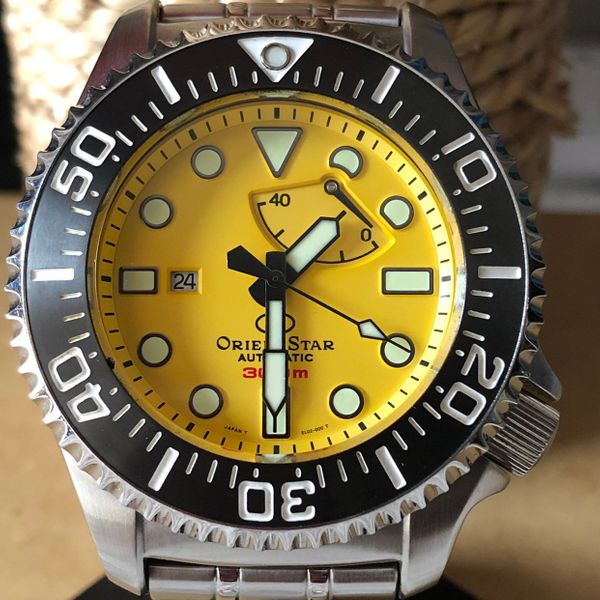Orient Star Saturation Pro Diver Yellow WZ0251FD | WatchCharts