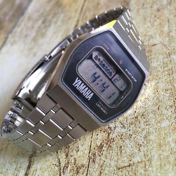 Citizen x YAMAHA Watch Digital Quartz Chronograph Collab Men's 4-098315 ...