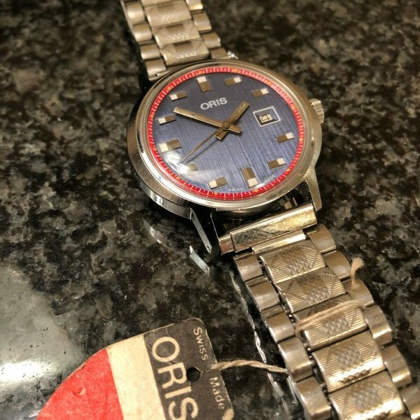 VINTAGE ORIS WATCH BLUE DIAL | WatchCharts