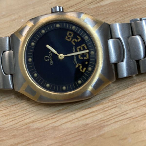 Omega Seamaster Polaris Multifunction Digital LCD Quartz - Rare Find ...