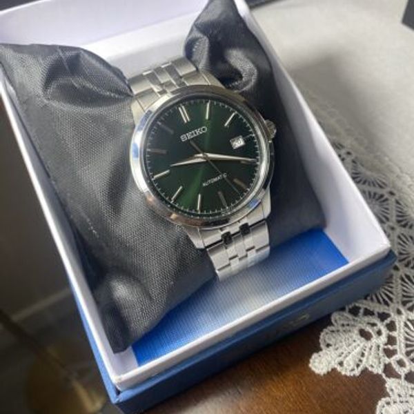 Seiko Automatic Green Dial Men's Watch SRPH89K1 | WatchCharts Marketplace