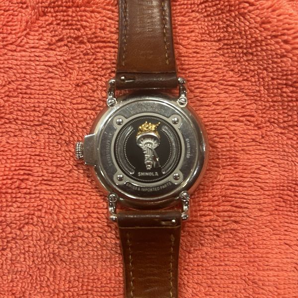 Shinola The Runwell 41mm Statue of Liberty Watch | WatchCharts Marketplace