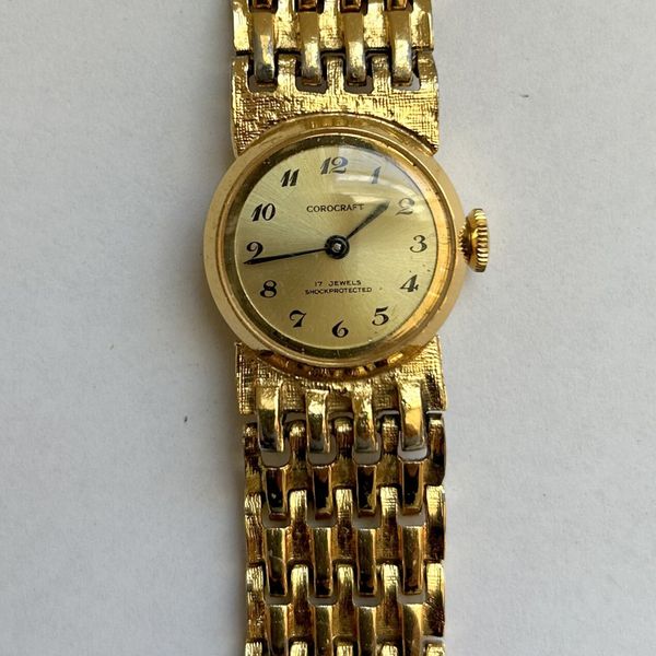 Six ladies watches branded Rolex, Bulova, Jane Shilton, etc. Vintage ...