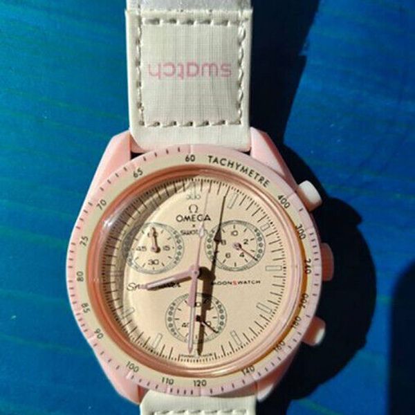 Omegaâ x Swatch Mission to Venus Watch Quartz Watch MoonSwatch with Box ...