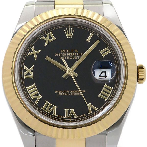 [ROLEX] [Black Roman] [Finished] Rolex "Datejust 2" 116333 Random ...