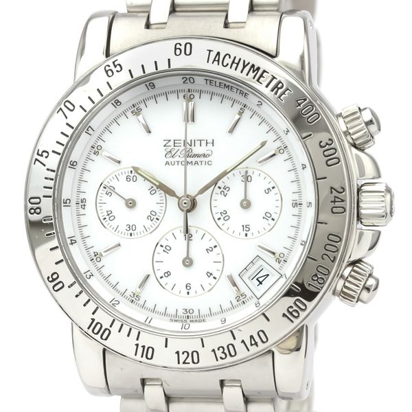 Zenith (ZENITH) Rainbow El Primero Chronograph Stainless Steel Self ...
