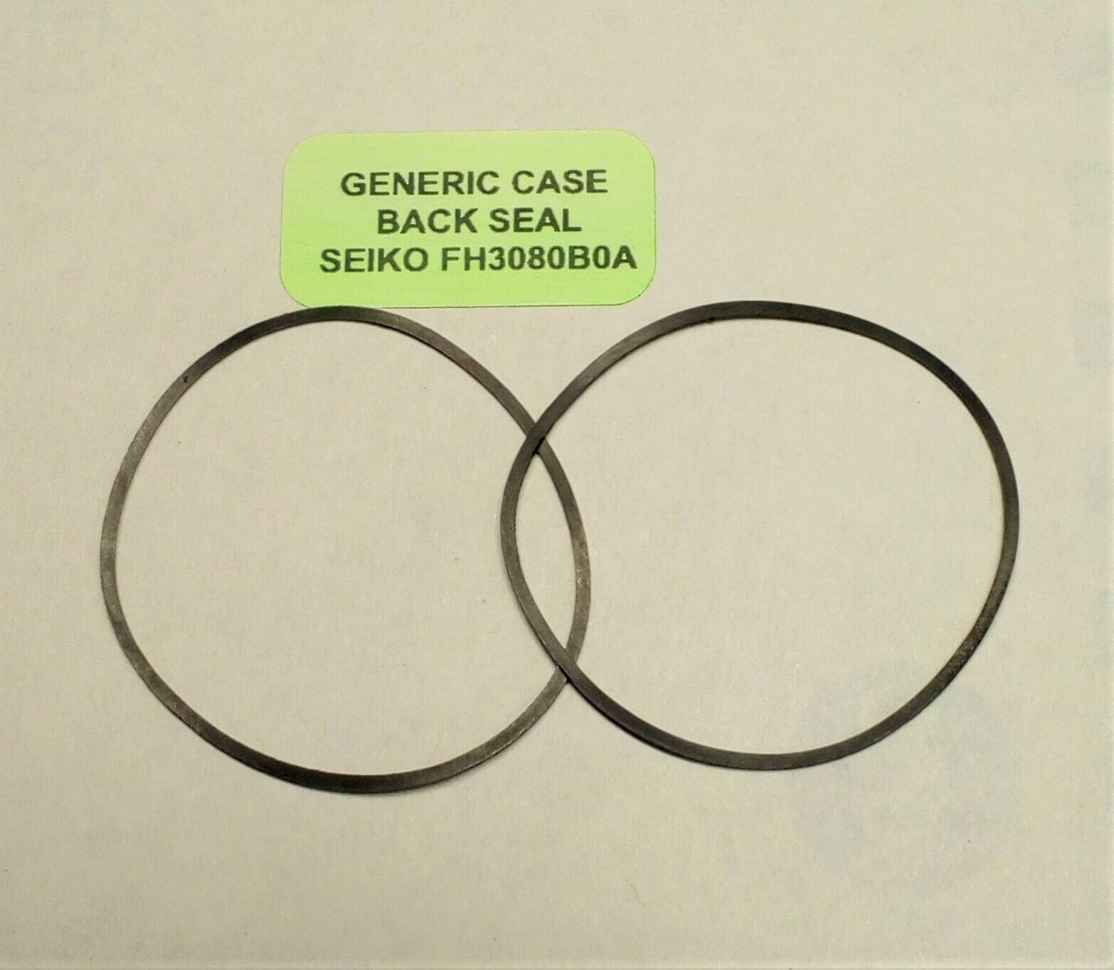 Seiko Generic Case Back Gasket Seal 2 parts (FH3080B0A) see list below ...
