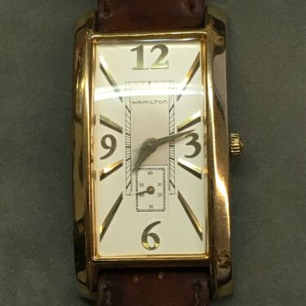 Men's Hamilton Registered Edition 6278 Quartz Wristwatch 23MM ...