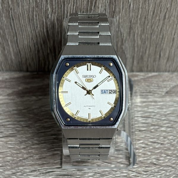 Vintage Seiko Tank Stainless Steel Automatic Men's Watch | WatchCharts ...