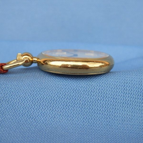 Seiko Quartz Mini Pocket Watch 2620 Gold Plated Made In Japan Vintage ...