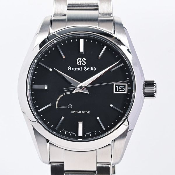 [Used] A product Grand Seiko Spring Drive watch SBGA285 black men's ...