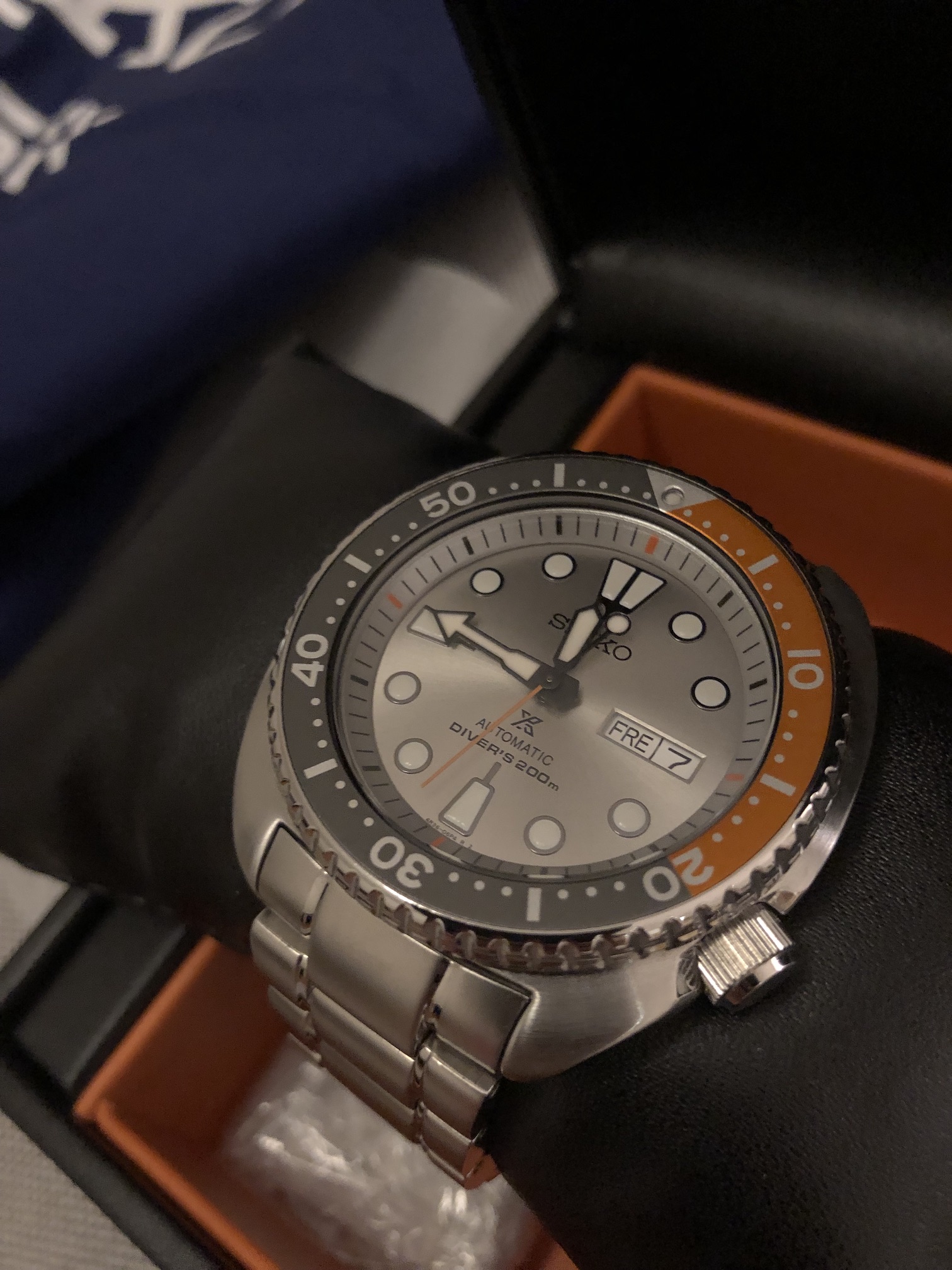FS: Seiko Prospex Turtle Dawn Grey Limited Series SRPD01K1 | WatchCharts