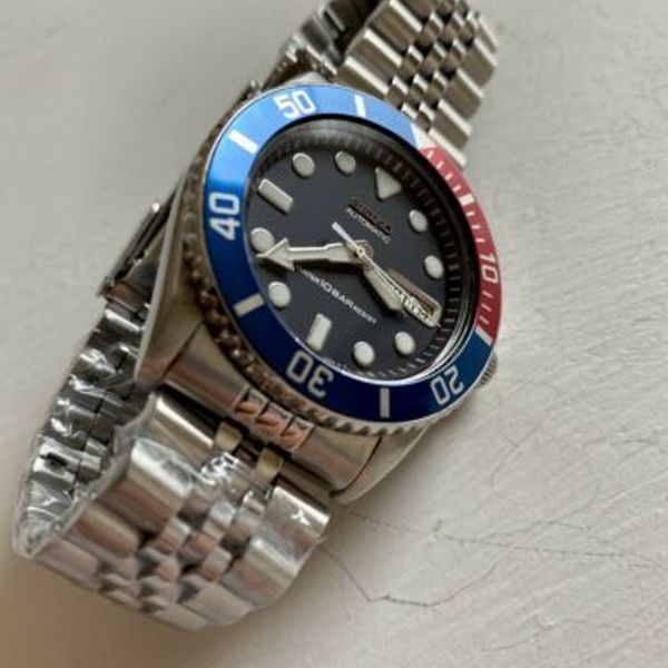 SEIKO SUBMARINER DIVER 7S26-0040 SKX033J 10 BAR AUTOMATIC MEN'S WATCH ...