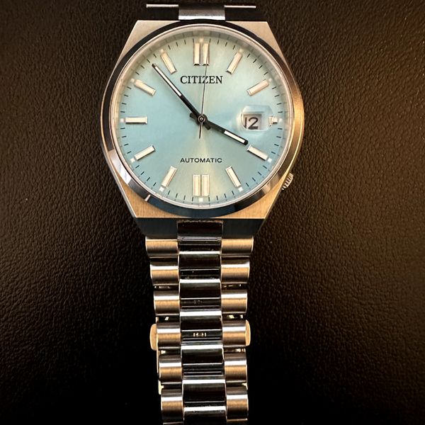 Citizen Tsuyosa Automatic Ice Blue Dial Men's Watch NJ0151-53M ...